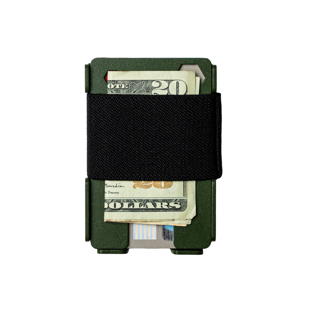 Ranger Minimalist Wallet & Multitool (Military Green) – Rugged Material