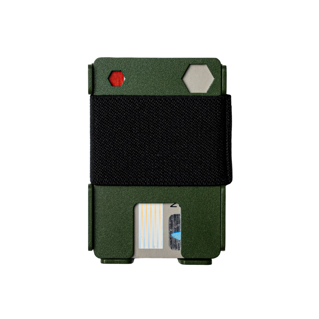 Ranger Minimalist Wallet & Multitool (Military Green) – Rugged Material