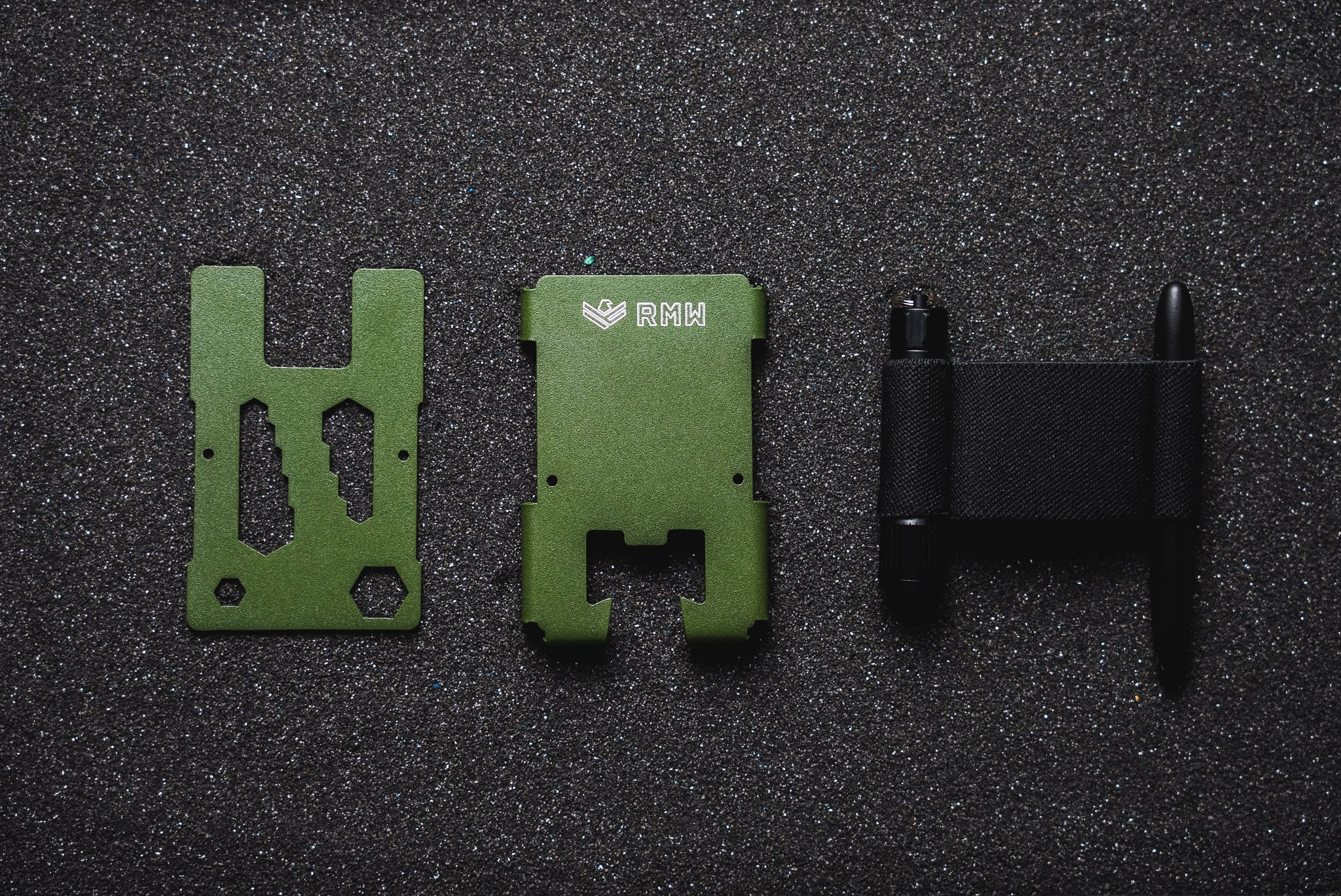 Ranger Minimalist Wallet & Multitool (Military Green) – Rugged Material